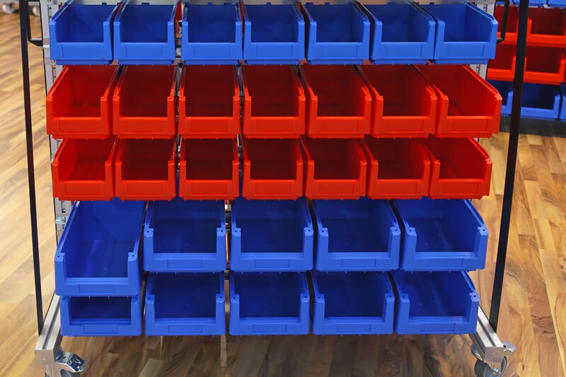 Rolling Stackable Totes